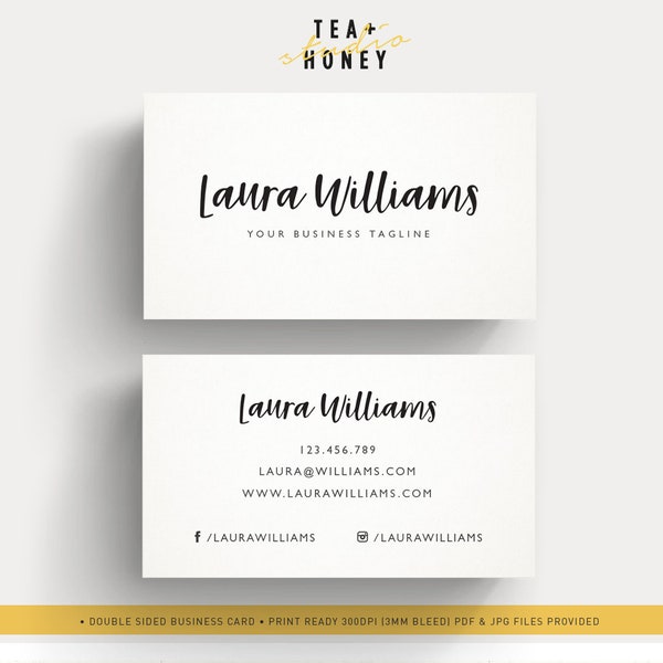 Calling Card Design - Etsy
