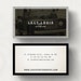 Minimalistic Calling Card, Black White Business Card, Creative Card ...