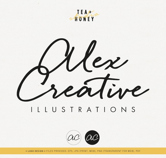 Script Logo Business Logo Logo Writers Photography Logo | Etsy