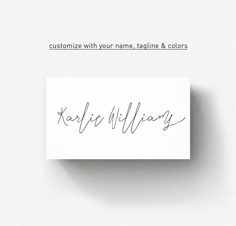 Signature Logo Design, Modern Script Logo, Elegant Font Logo ...