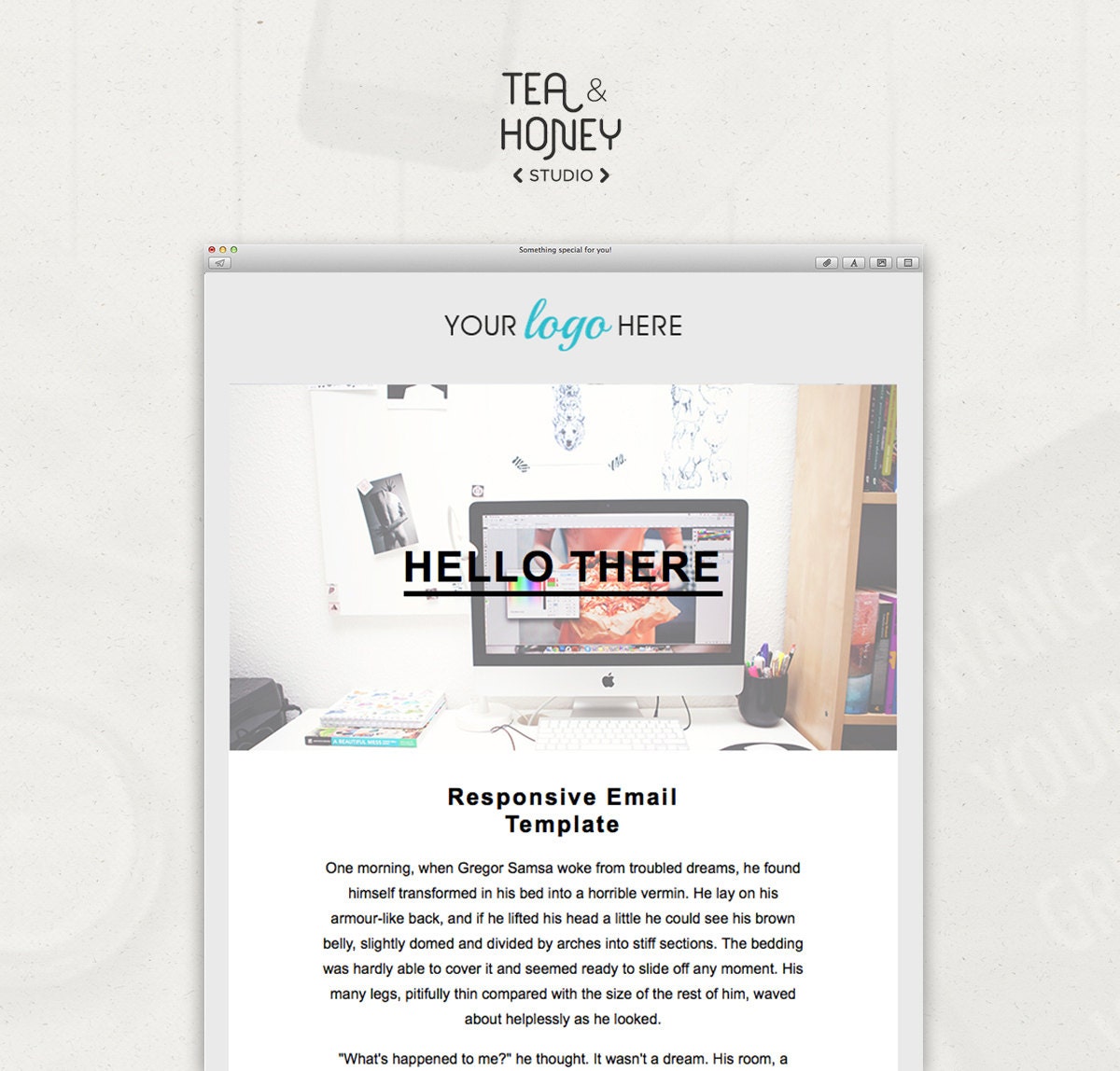 HTML Email Template, Mailchimp Newsletter Design, Resposive HTML ...