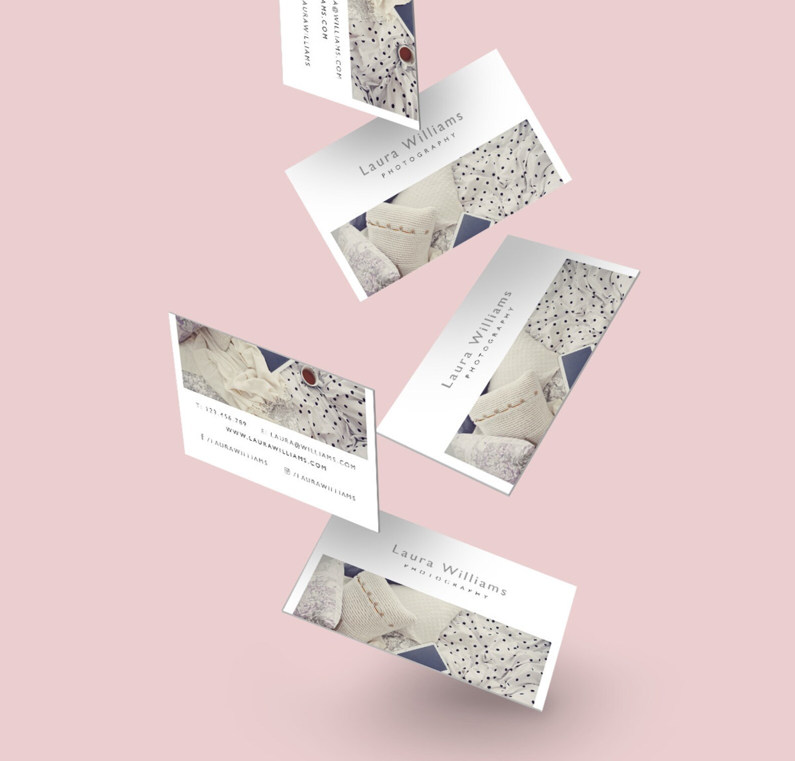 Photographers Business Card, Photography Calling Card, Creative Name ...