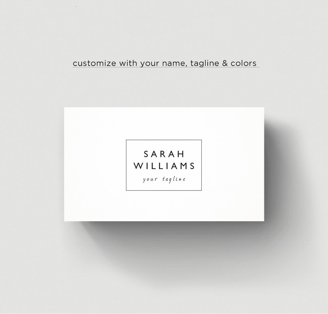 Frame Modern Logo Design, Text Logo, Siimple Font, Frame Logo, Black ...