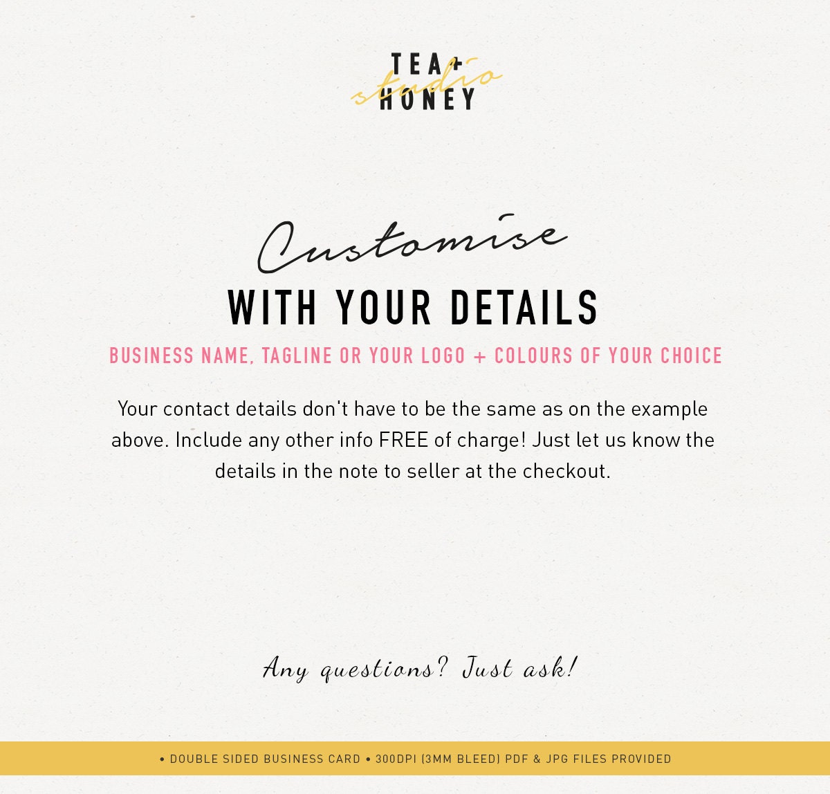 Red Business Card, Simple Calling Card Template, Premade Name Card ...