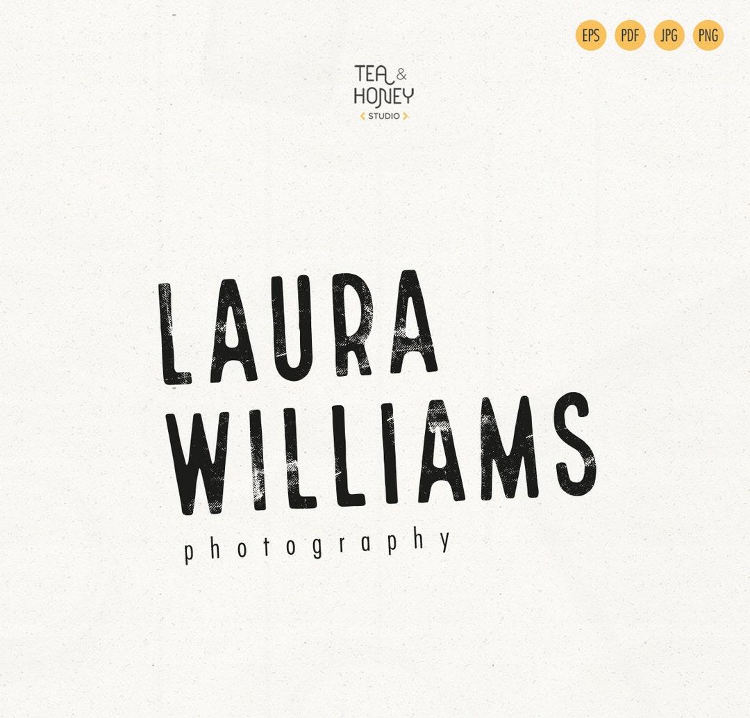 Rustic Logo Design, Old Stamp Logo, Premade Logo, Vintage Logo ...