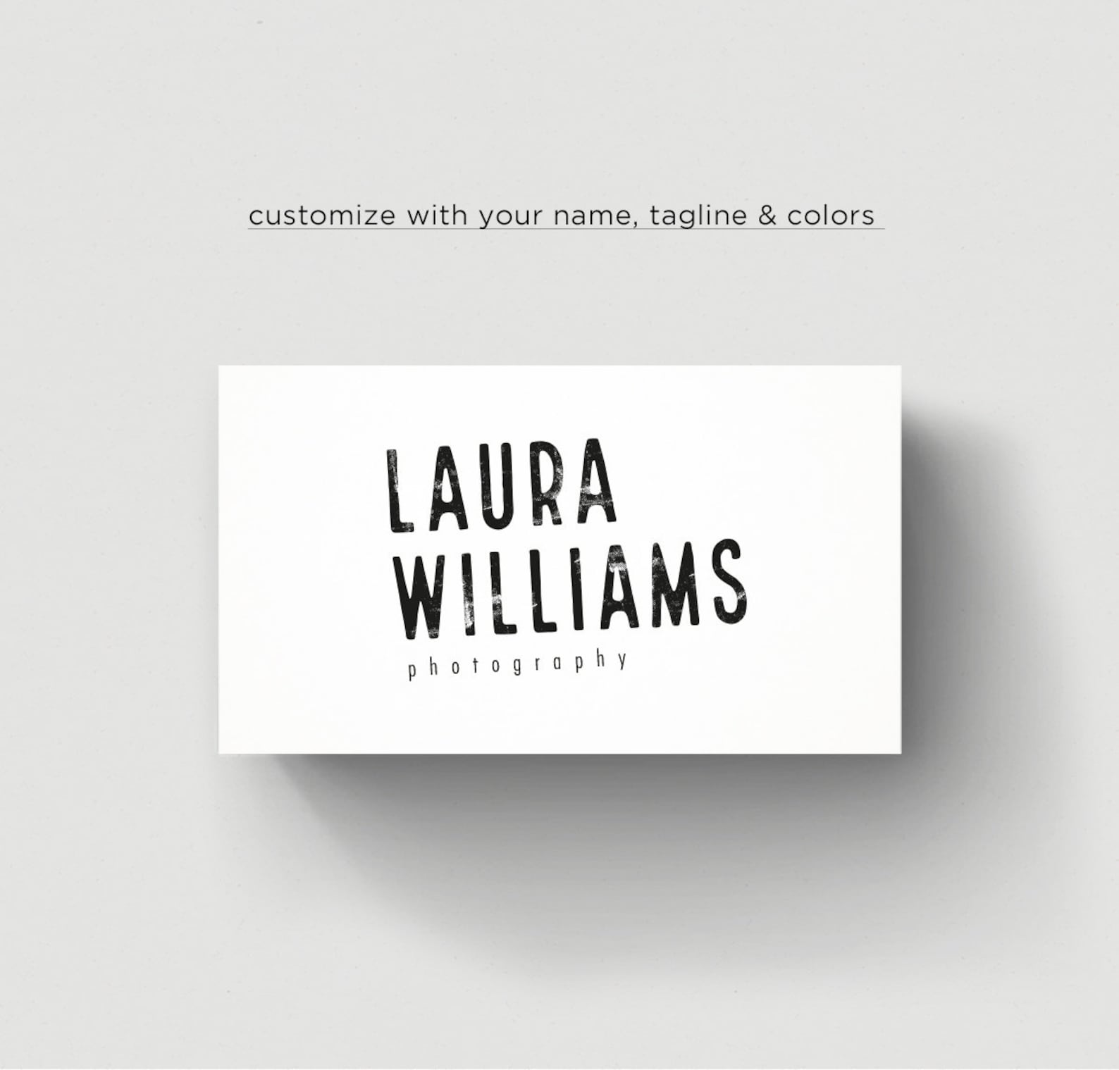 Rustic Logo Design, Old Stamp Logo, Premade Logo, Vintage Logo ...