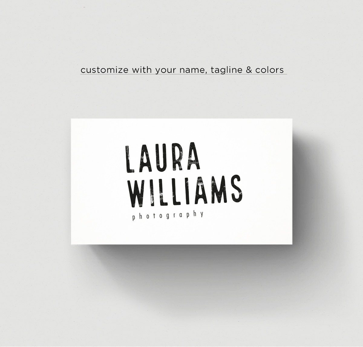 Rustic Logo Design, Old Stamp Logo, Premade Logo, Vintage Logo ...