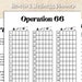 Operation 66 Challenge Tracker Bundle | Printable | Digital Journal ...