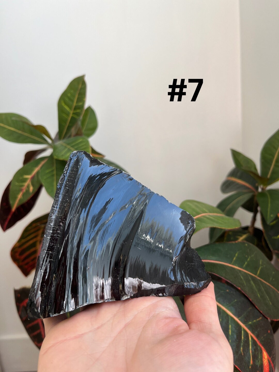Jumbo Obsidian Crystal Protective Crystal Protects Against Negative ...