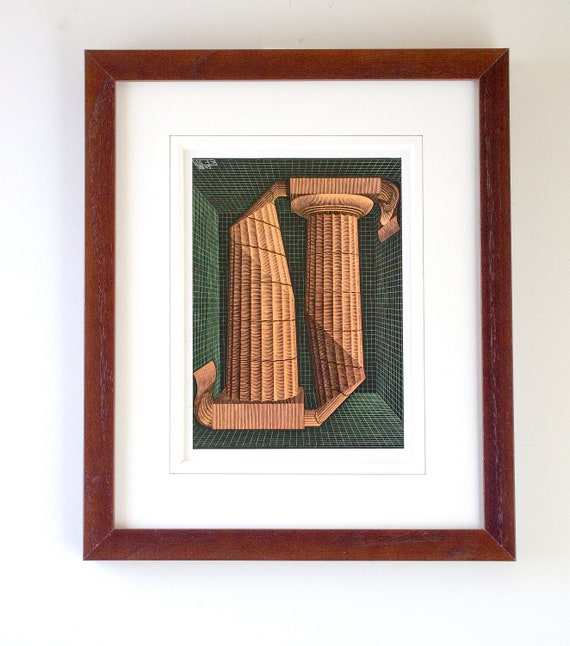 MC Escher Doric Columns | Etsy