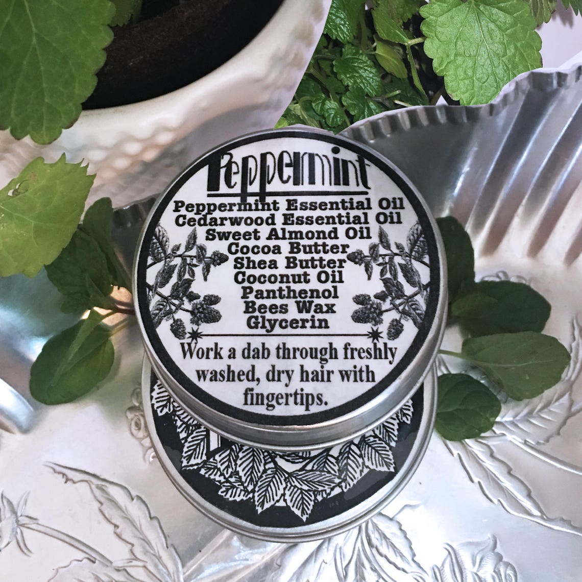 Peppermint Hair Gloss - Etsy