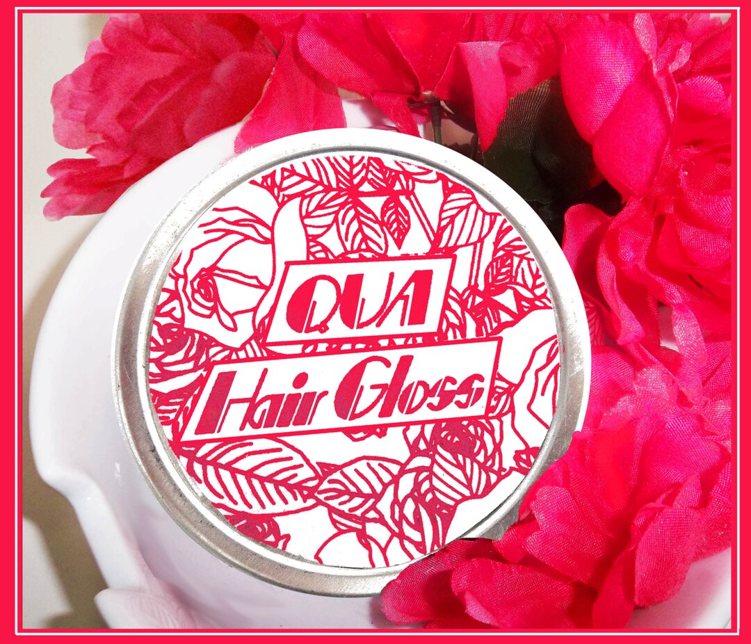 Fresh Roses Hair Gloss All Natural Rose Hair Shine Finishing Balm - Etsy