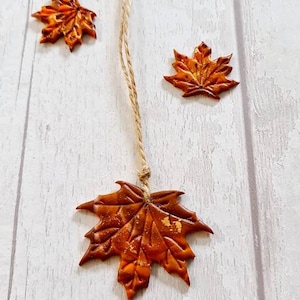 Maple Leaf Autumn Fall Hanging Decoration ~ New England ~ Hygge Home ...
