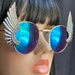 Moon Sunglasses Cosplay Glasses Jewelry Accessories Luna Crescent Rave ...