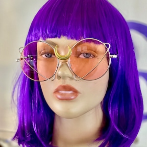 Moon Sunglasses Black Saturn Planet Cosmic Celestial Alien Outer Space ...