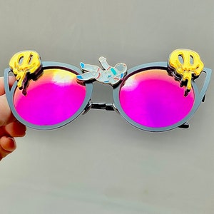 Melting Smiley Face Drippy Smiley Face Trippy Sunglasses Dripping ...