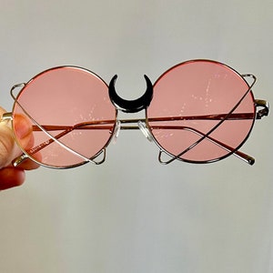 Moon Sunglasses Black Saturn Planet Cosmic Celestial Alien Outer Space ...