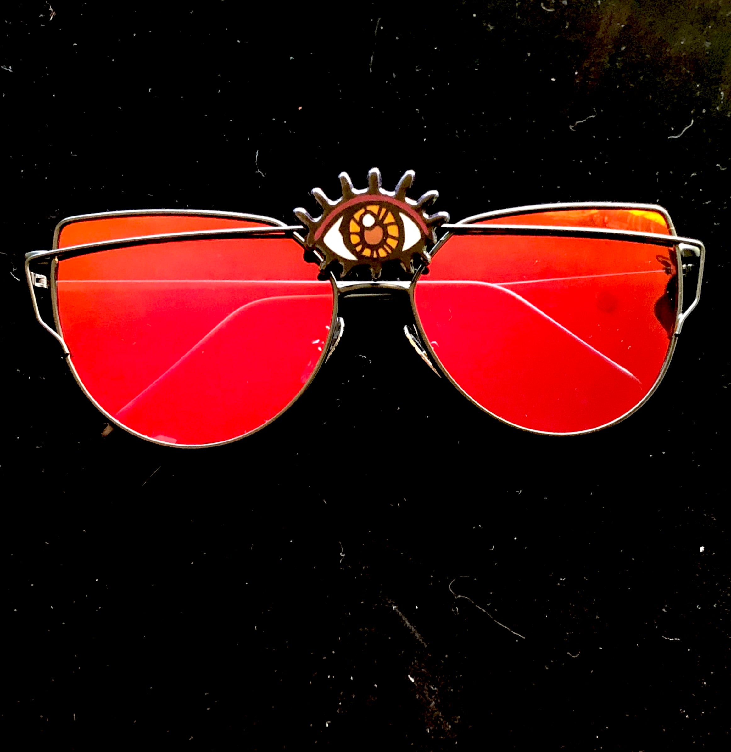 Evil Eye Sunglasses Devil Eye Protection Amulet Third Eye Glasses ...