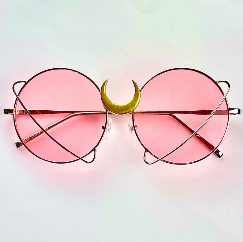 Moon Sunglasses Cosplay Glasses Jewelry Accessories Luna Crescent Rave ...