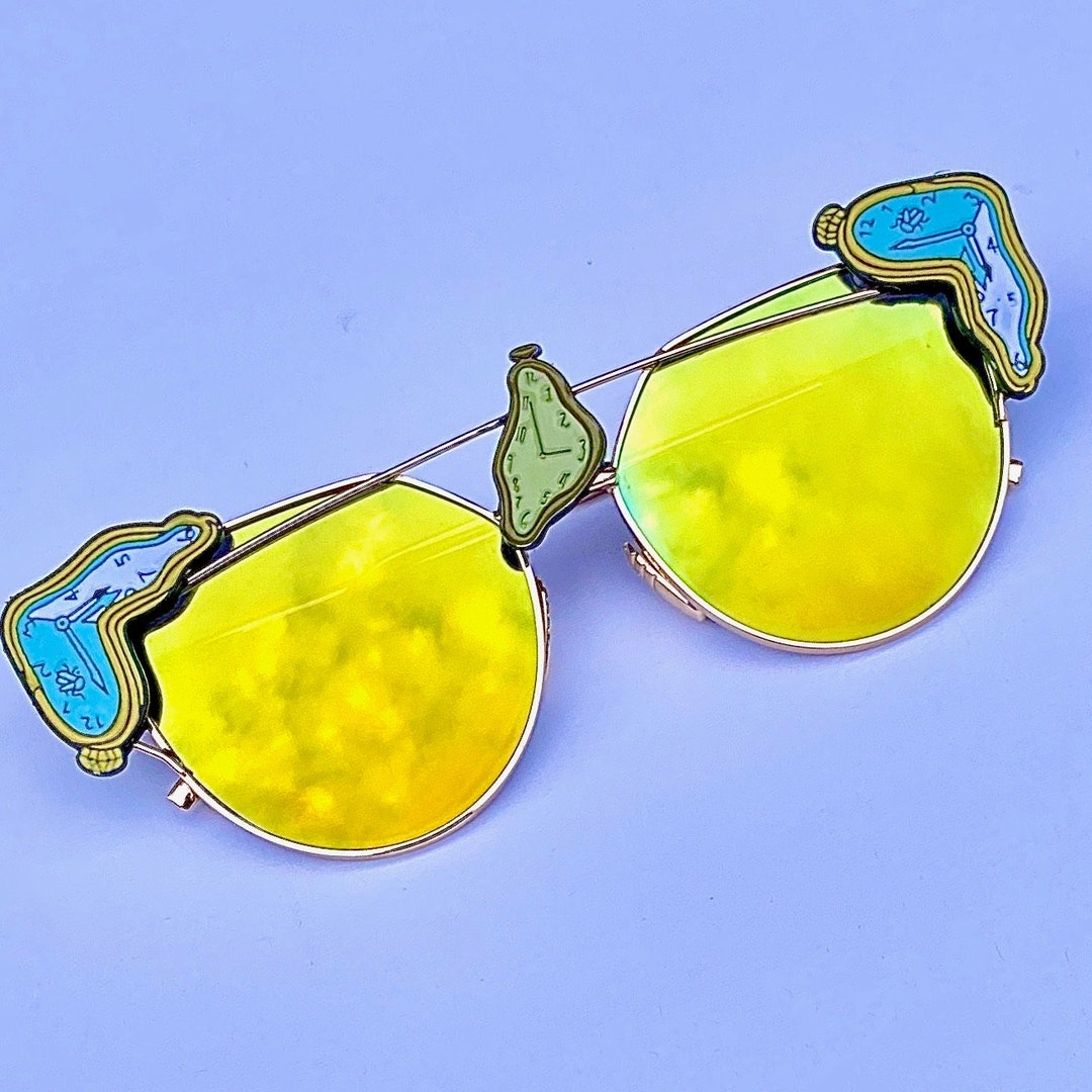 Salvador Dali Sunglasses Melting Pop Dada Modern Surrealism Dripping ...