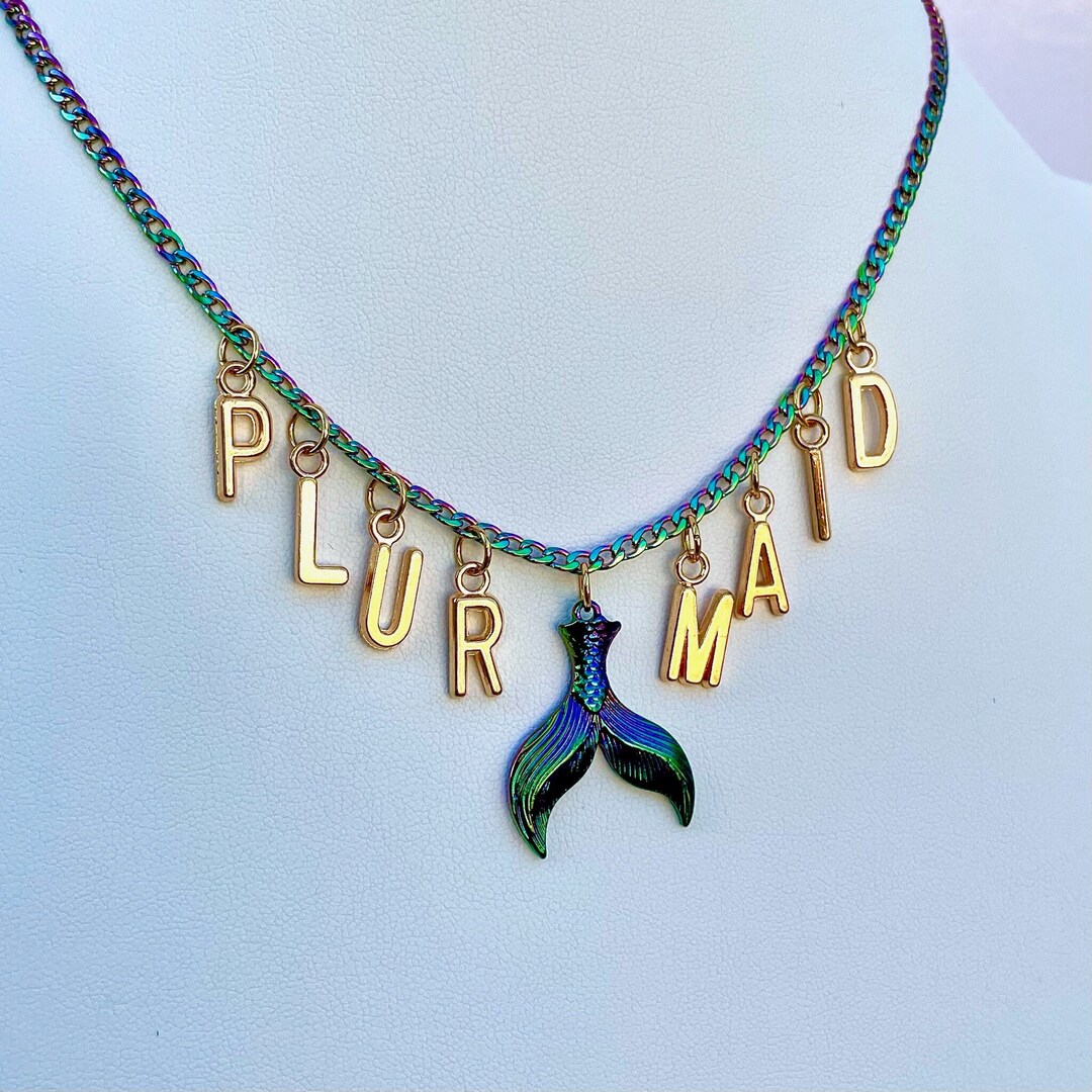 Mermaid Rave Outfit Necklace Festival Outfit Gear Accessory EDM ...