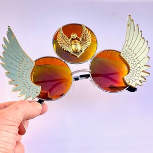 Scarab Beetle Sunglasses Festival Egyptian Glasses Winged Cosplay ...
