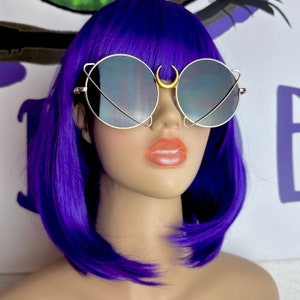 Moon Sunglasses Black Saturn Planet Cosmic Celestial Alien Outer Space ...