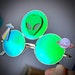 Alien Sunglasses Green Rave Glasses UFO Space Third Eye Festival ...