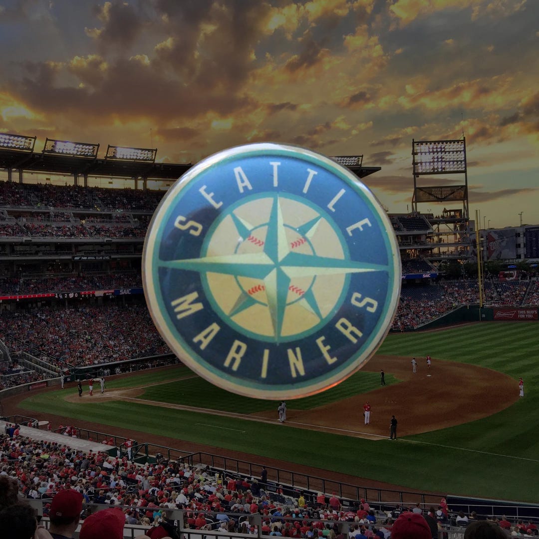 Vintage Seattle Mariners 1990's MLB Baseball Lapel/ Hat Pin - Etsy