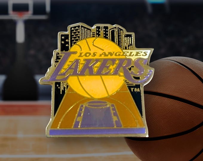 Vintage Los Angeles Lakers 1990's NBA Lapel/ Hat Pin - Etsy