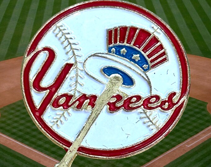 Vintage New York Yankees 1990's MLB Baseball Pin - Etsy
