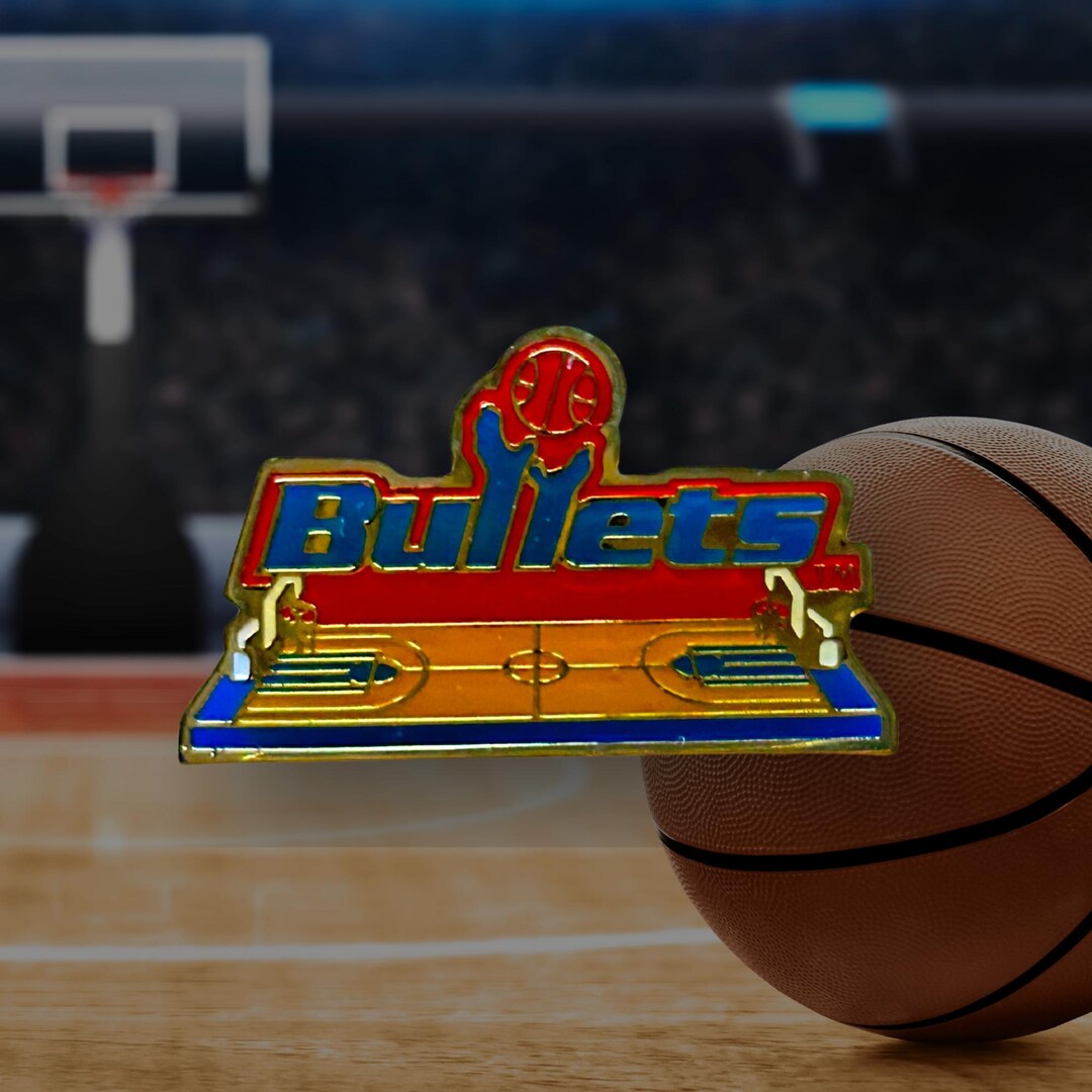 Vintage Washington Bullets 1990's NBA Basketball Lapel/ Hat Pin - Etsy