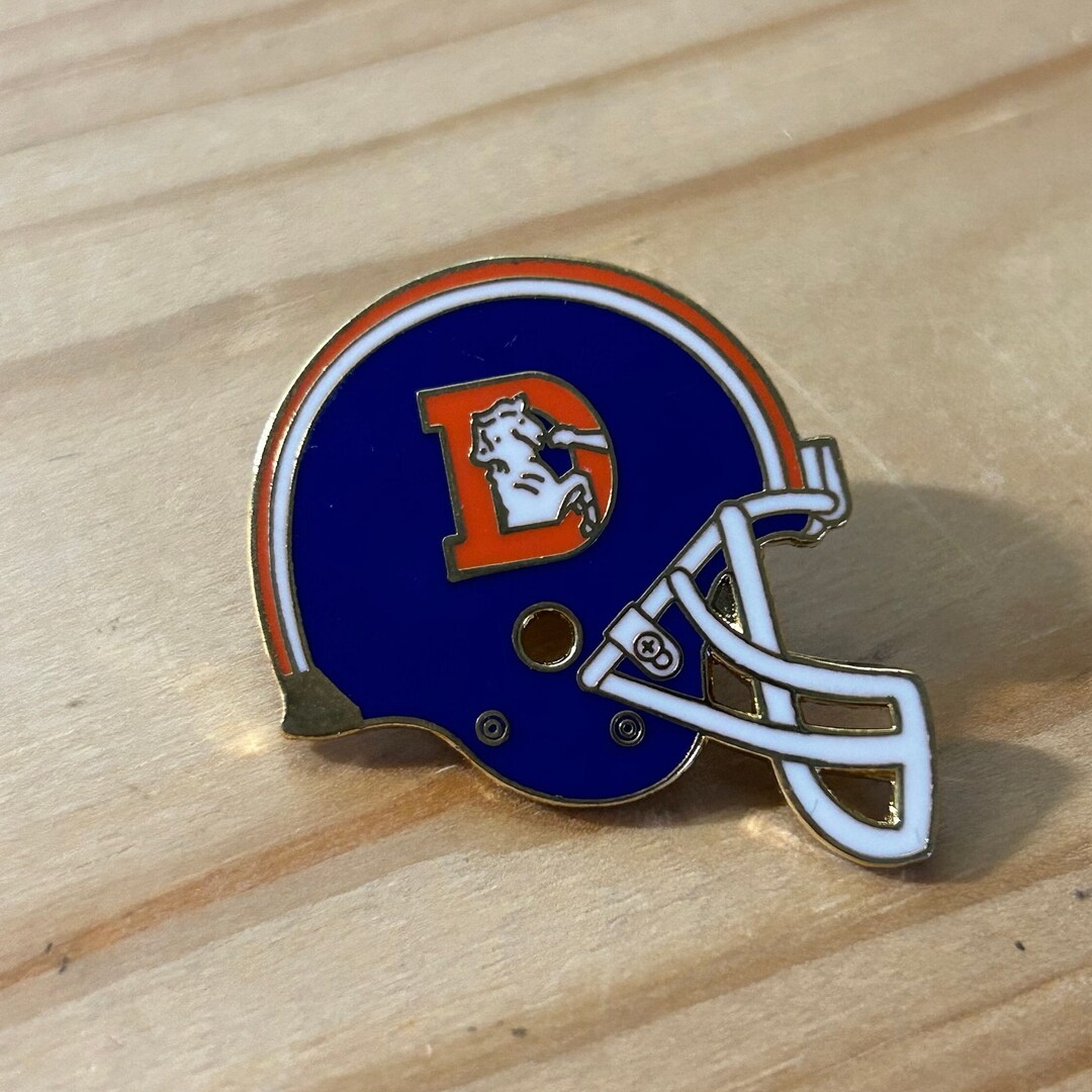 Vintage Denver Broncos 1990's NFL Football Helmet Lapel/ Hat Pin - Etsy
