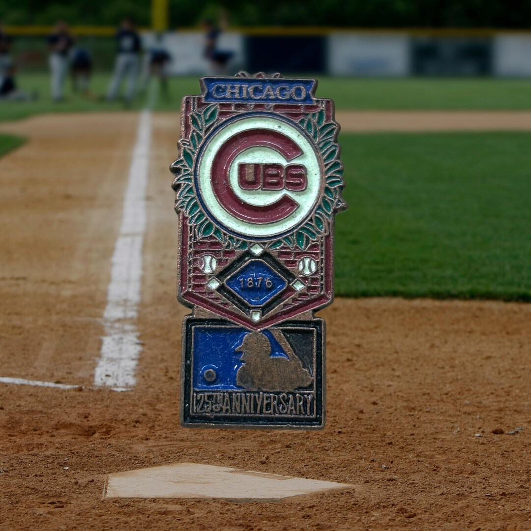 Vintage Chicago Cubs 1994 "mlb 125th Anniversary" Baseball Lapel/ Hat ...