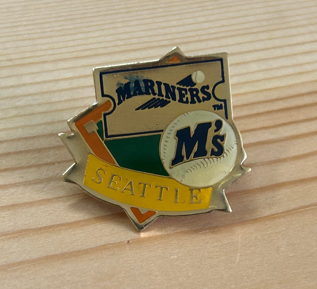 Vintage Seattle Mariners 1990's Collectable MLB Baseball Lapel/ Hat Pin ...