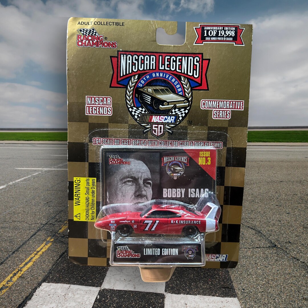 Vintage Nascar Bobby Isaac #71 Racing Champions "nascar Legends ...