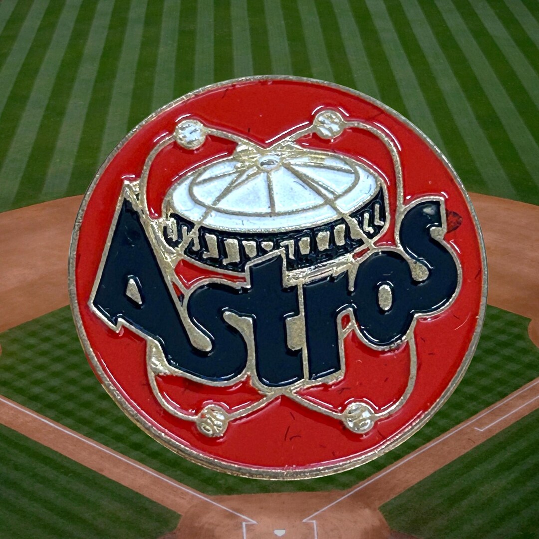 Vintage Houston Astros 1990s MLB Baseball Pin - Etsy