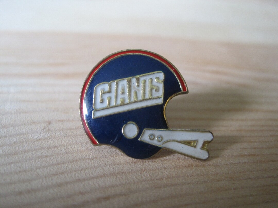 Vintage New York Giants NFL 1980's Helmet Small Lapel/ Hat Pin - Etsy