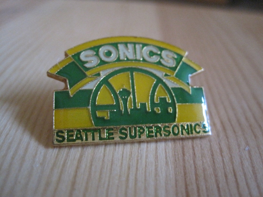 Vintage Seattle Super Sonics 1988 NBA Lapel/ Hat Pin - Etsy
