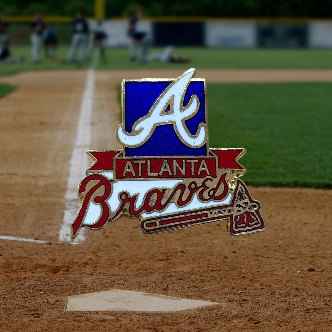 Vintage Atlanta Braves 1980's MLB Baseball Lapel/ Hat Pin - Etsy