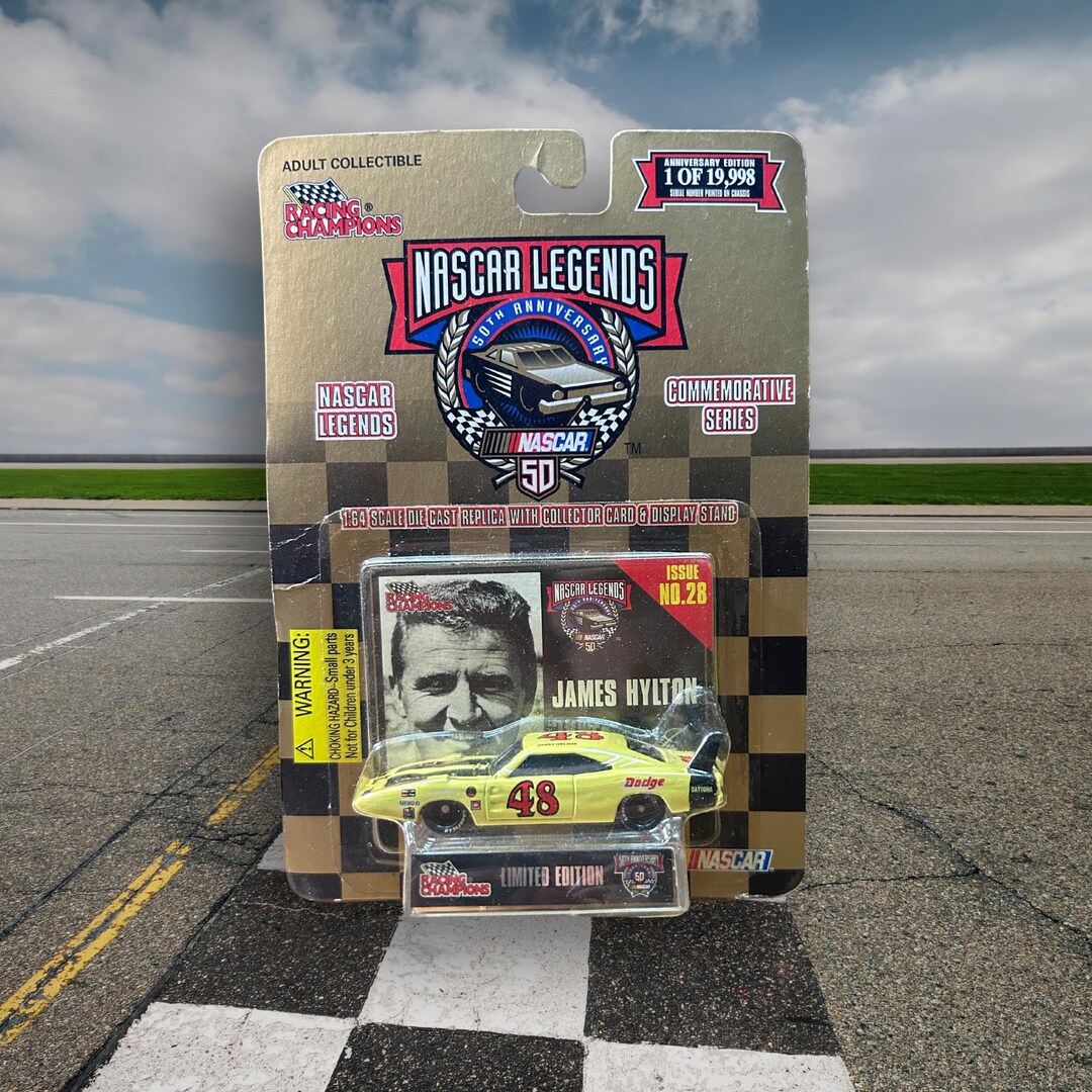 Vintage Nascar James Hylton #48 Racing Champions "nascar Legends ...