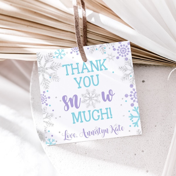 Thank You Snow Much - Etsy