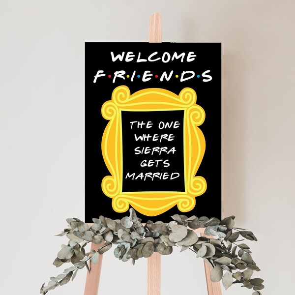 Friends Welcome - Etsy