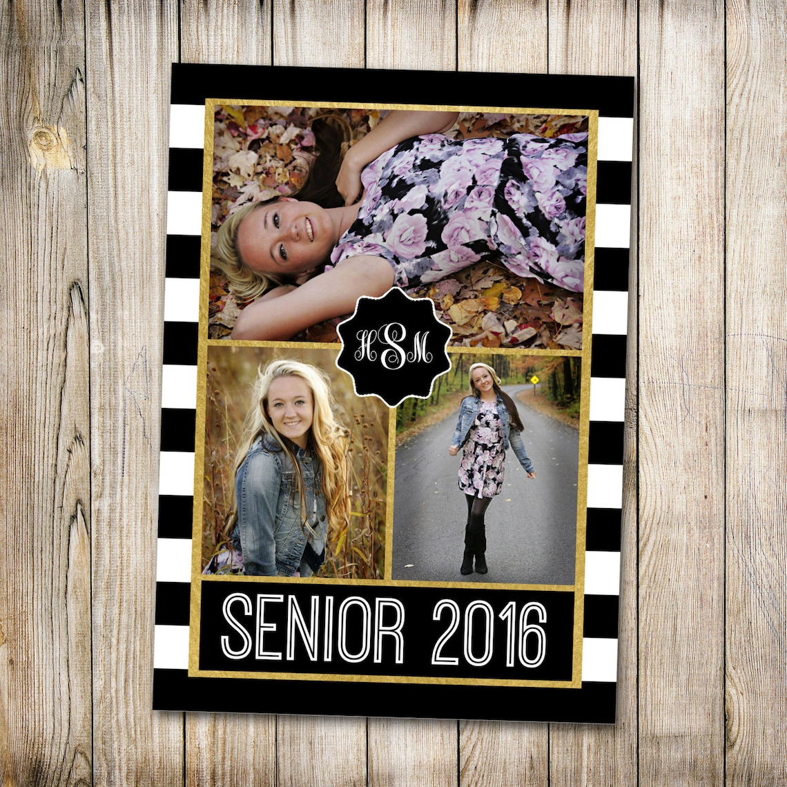 High School Graduation Announcement Senior Graduation - Etsy