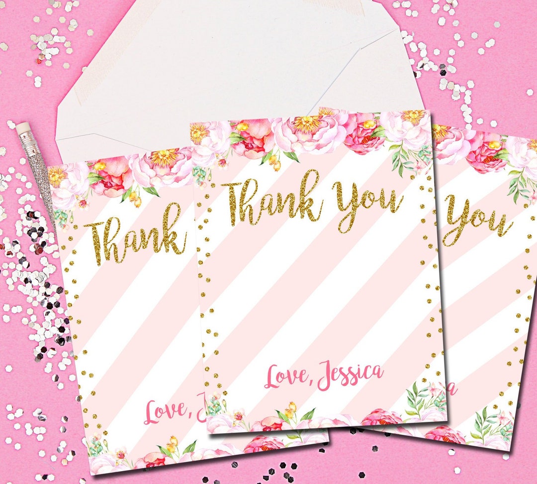 Thank You Cards, Thank You Notes, Notecards, Personalized Note Cards ...
