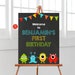 Editable Monster Welcome Sign Monster Birthday Party Our Little Monster ...