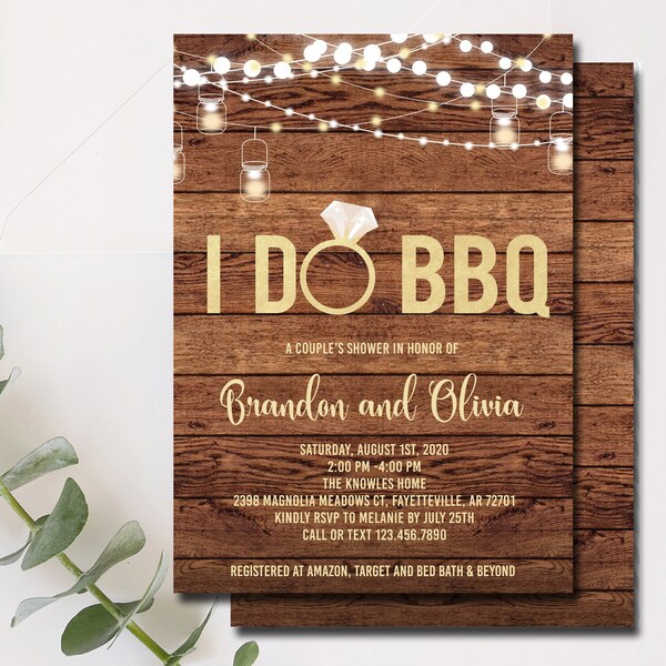 Bbq Wedding Shower - Etsy