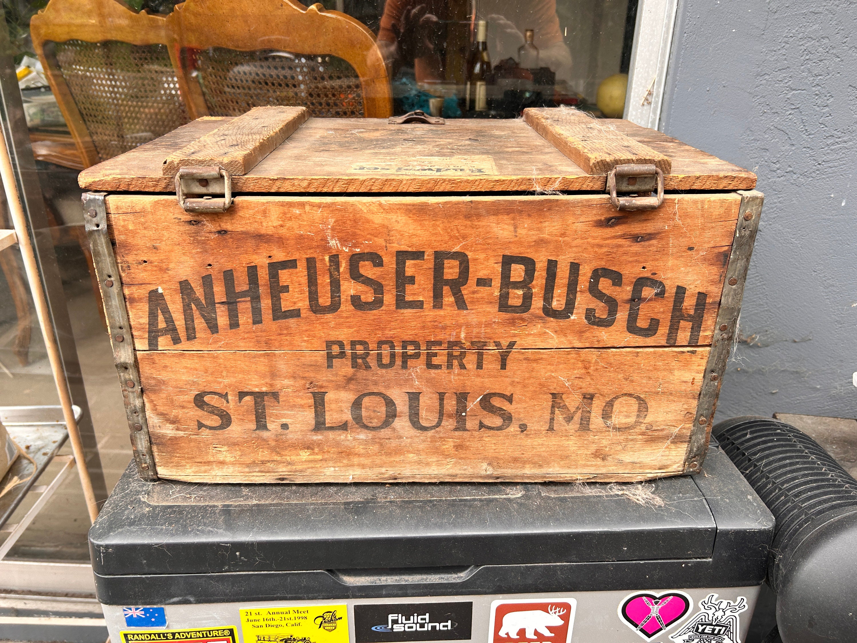Original Anheuser-busch Budweiser Beer Crate Case 1933 - Etsy