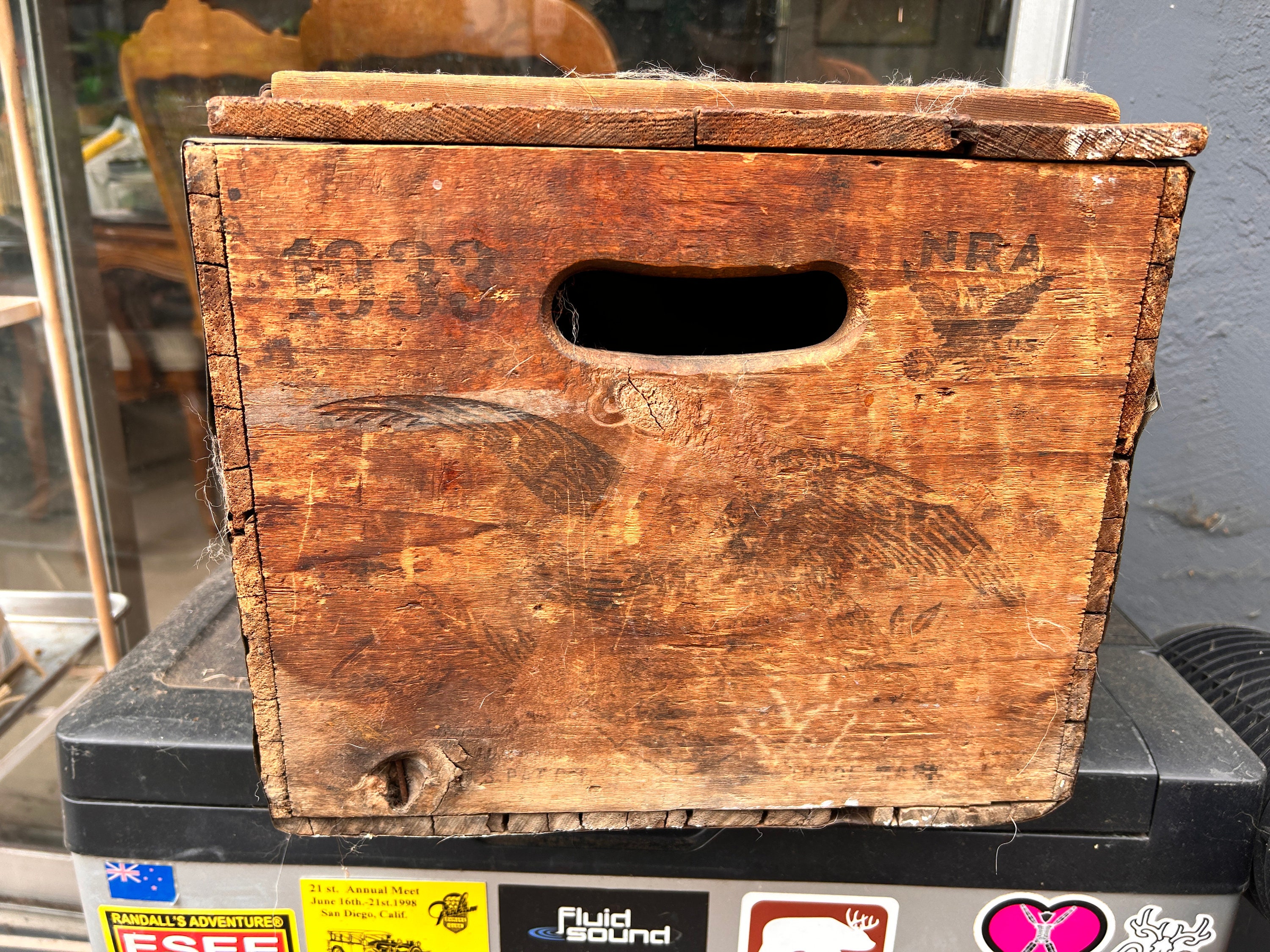 Original Anheuser-busch Budweiser Beer Crate Case 1933 - Etsy