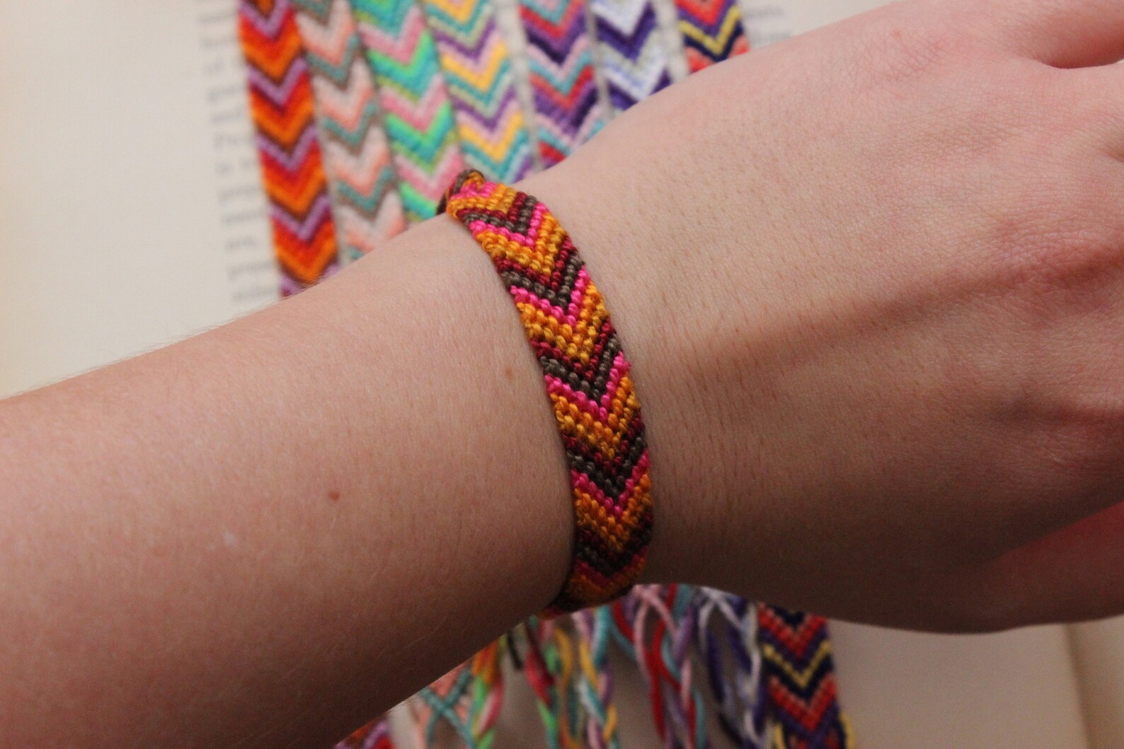 String Bracelets Friendship Braceletschevron | Etsy